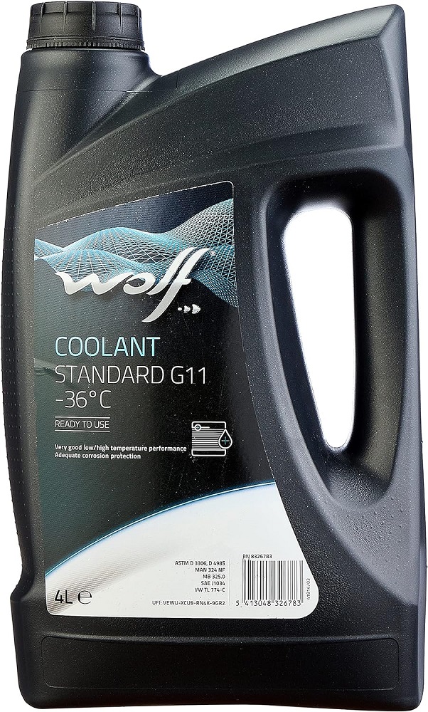 Fit&Fix | Wolf Blue Radiator Coolant Standard G11 -36°C, 4L